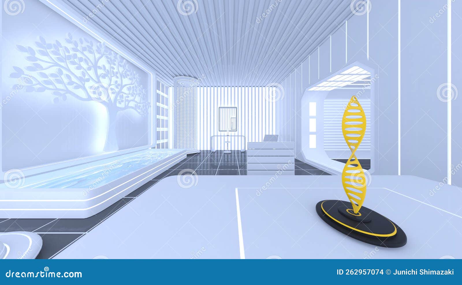 3D Rendering Of The Observation Room Royalty-Free Stock Photo ...
