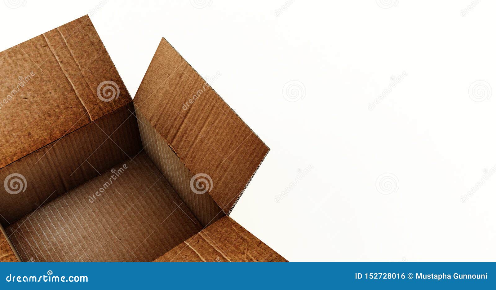 3D Rendering Of Opened Cardboard Box Stock Illustration - Illustration ... 3D Rendering Of Opened Cardboard Box Stock Illustration - Illustration ...