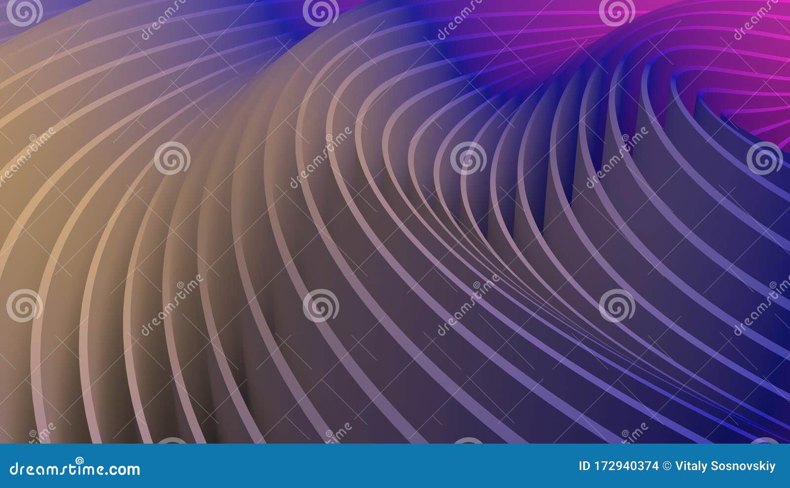 3D Rendering Oscillations and Ripples of Abstract Waves in Space ...