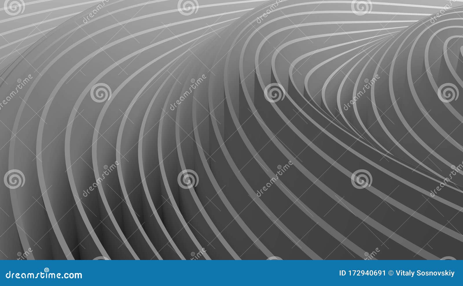 3D Rendering Oscillations and Ripples of Abstract Waves in Space ...