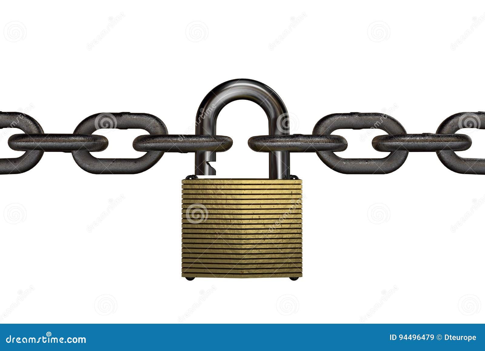 Iron Chains With Wood Texture Royalty-Free Stock Photography ...