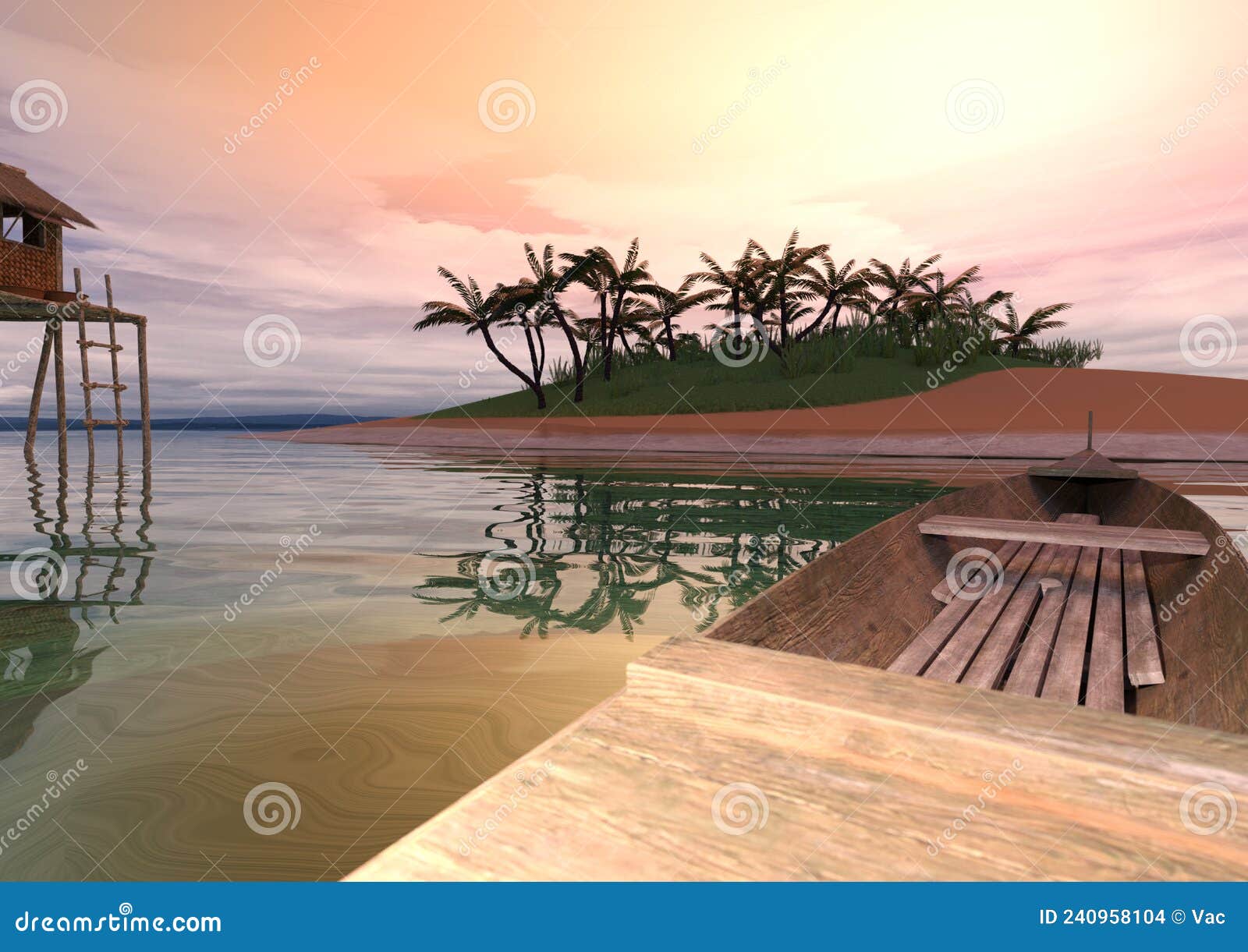 3D Rendering Philippine Island Stock Photo | CartoonDealer.com #240958104
