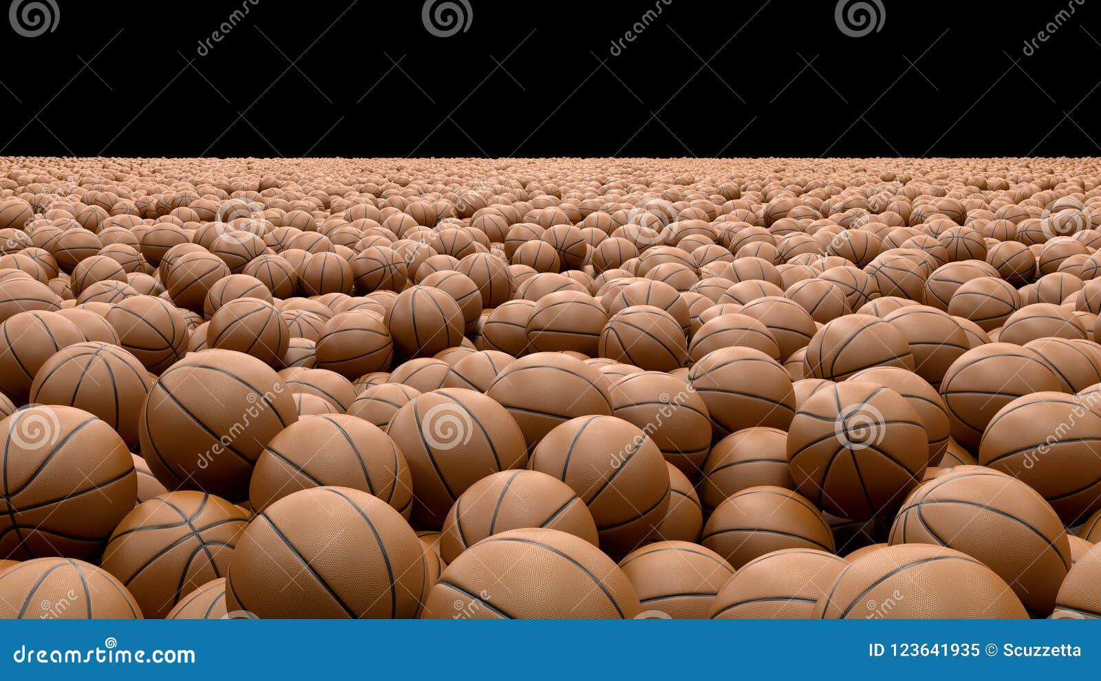 Basketball pile stock illustration. Illustration of arts - 123641935
