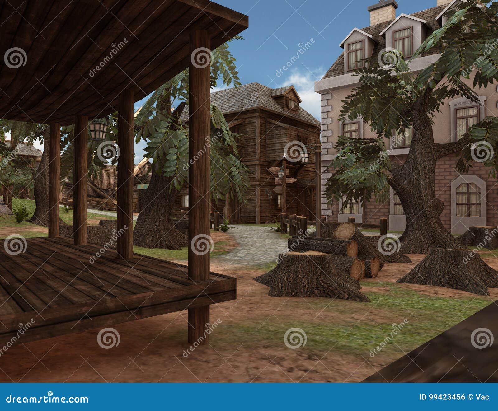 3D Rendering Of A Pirate Skeleton Character With A Scimitar Sword In A ...