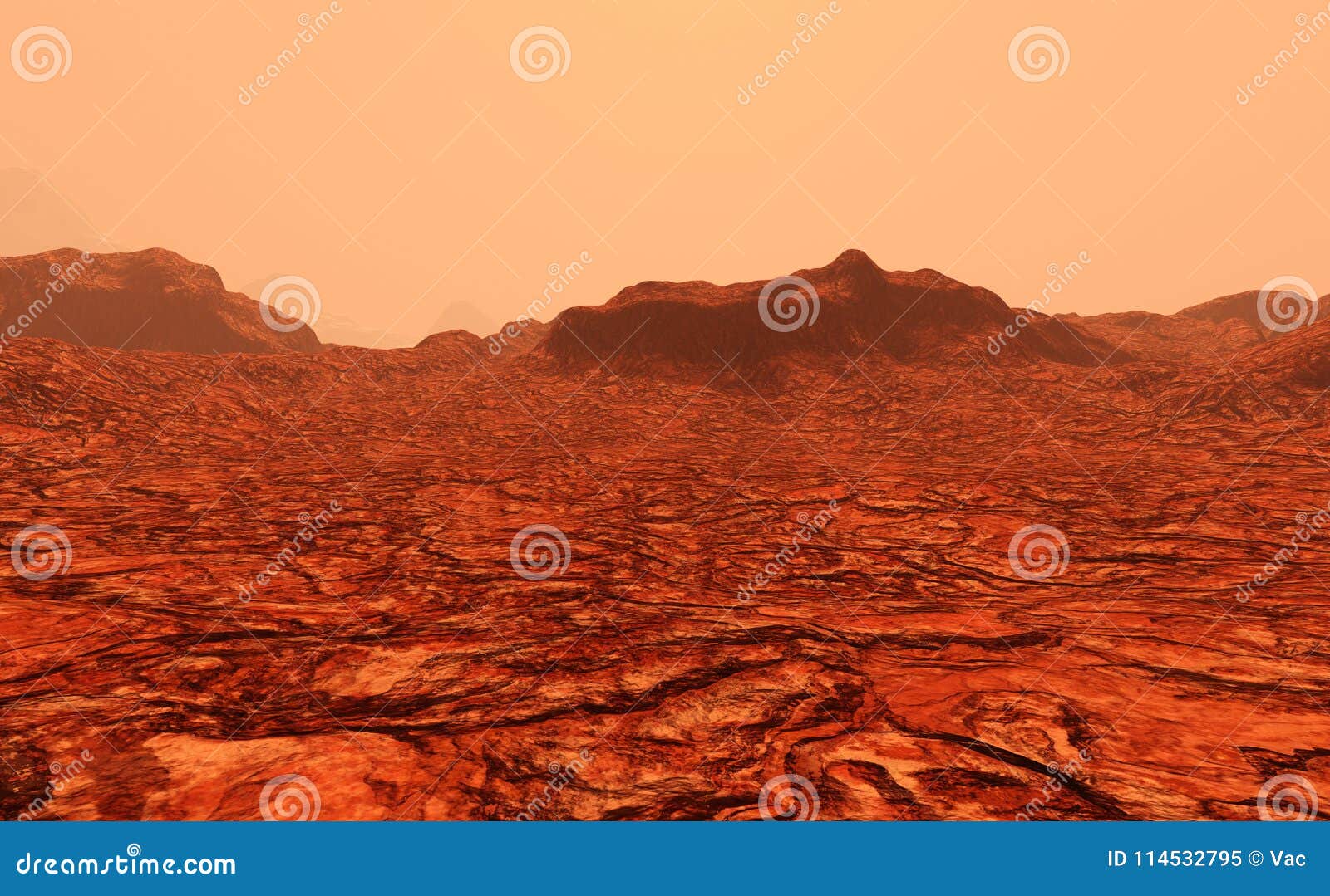 3D Rendering Planet Mars Lanscape Stock Illustration - Illustration of ... 3D Rendering Planet Mars Lanscape Stock Illustration - Illustration of ...
