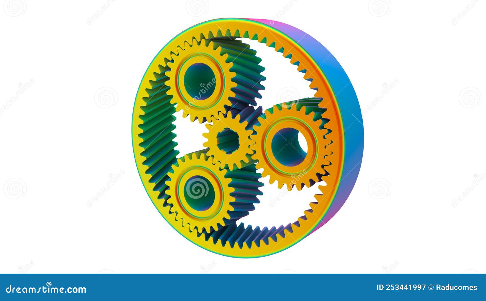 3D Rendering - Planetary Gears FEA Analysis Stock Illustration ... 3D Rendering - Planetary Gears FEA Analysis Stock Illustration ...