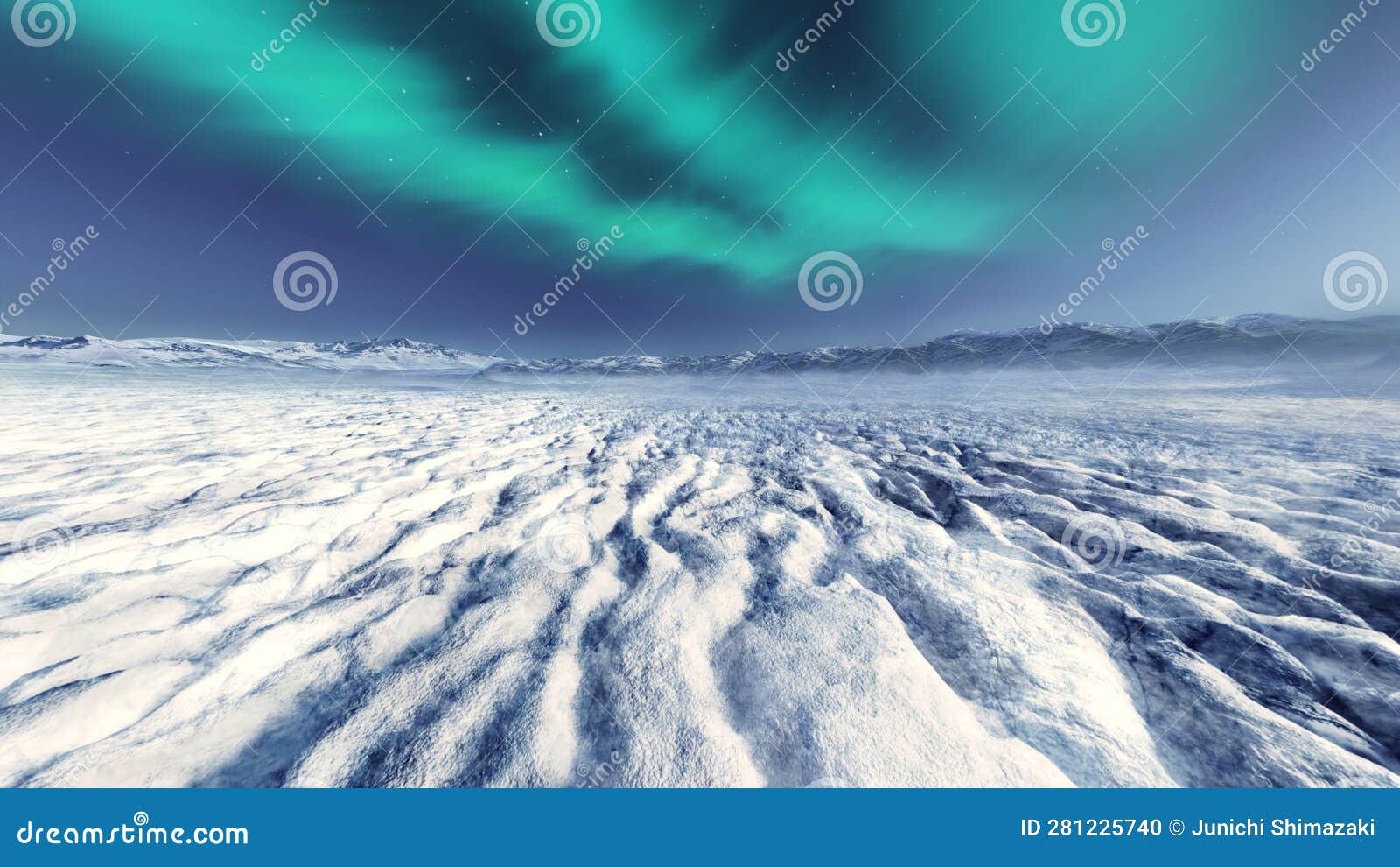 3D Rendering of the Planetary Surface Stock Illustration - Illustration ...