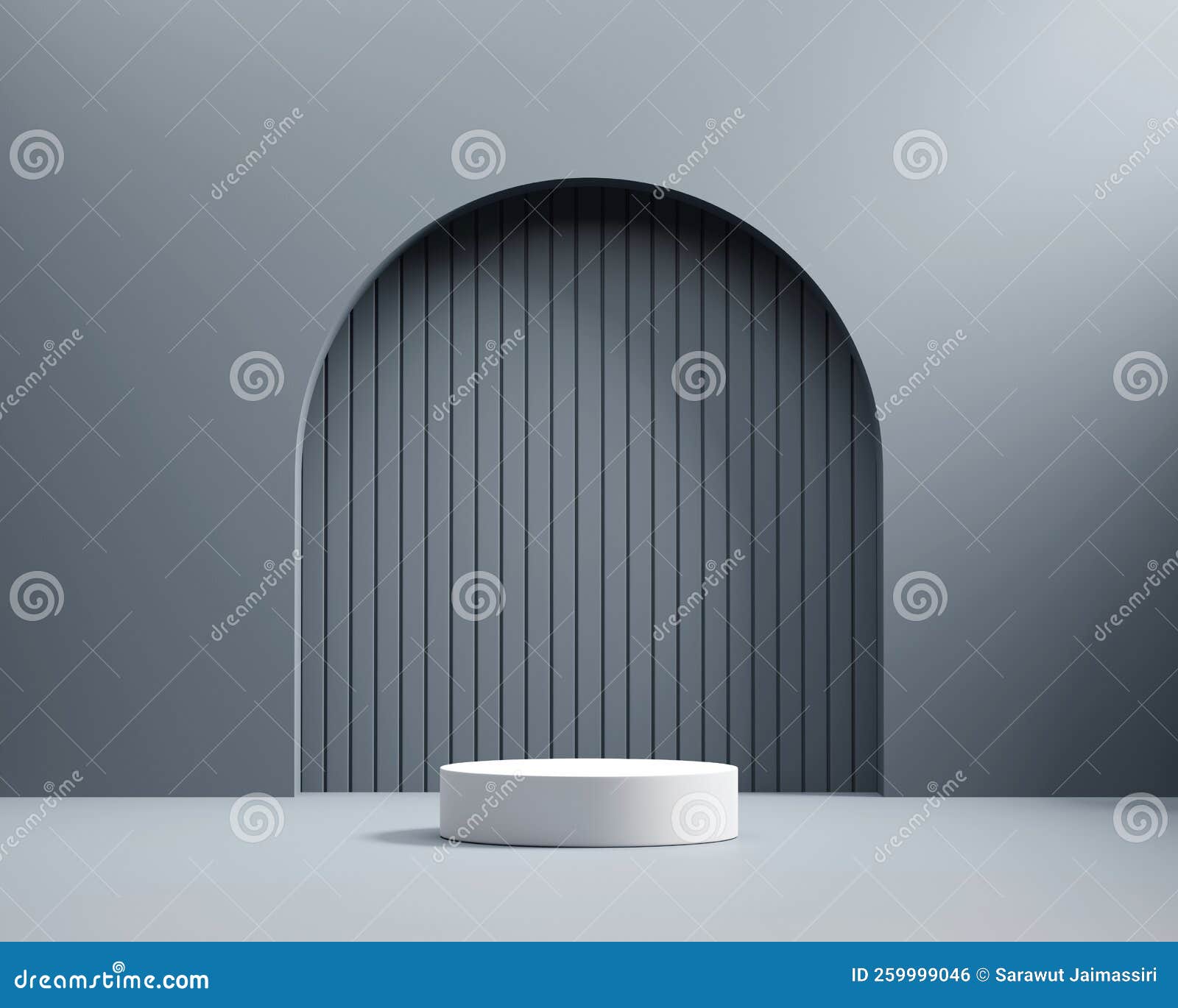 3D Rendering Platform Podium for Product Presentation Background Stock ...