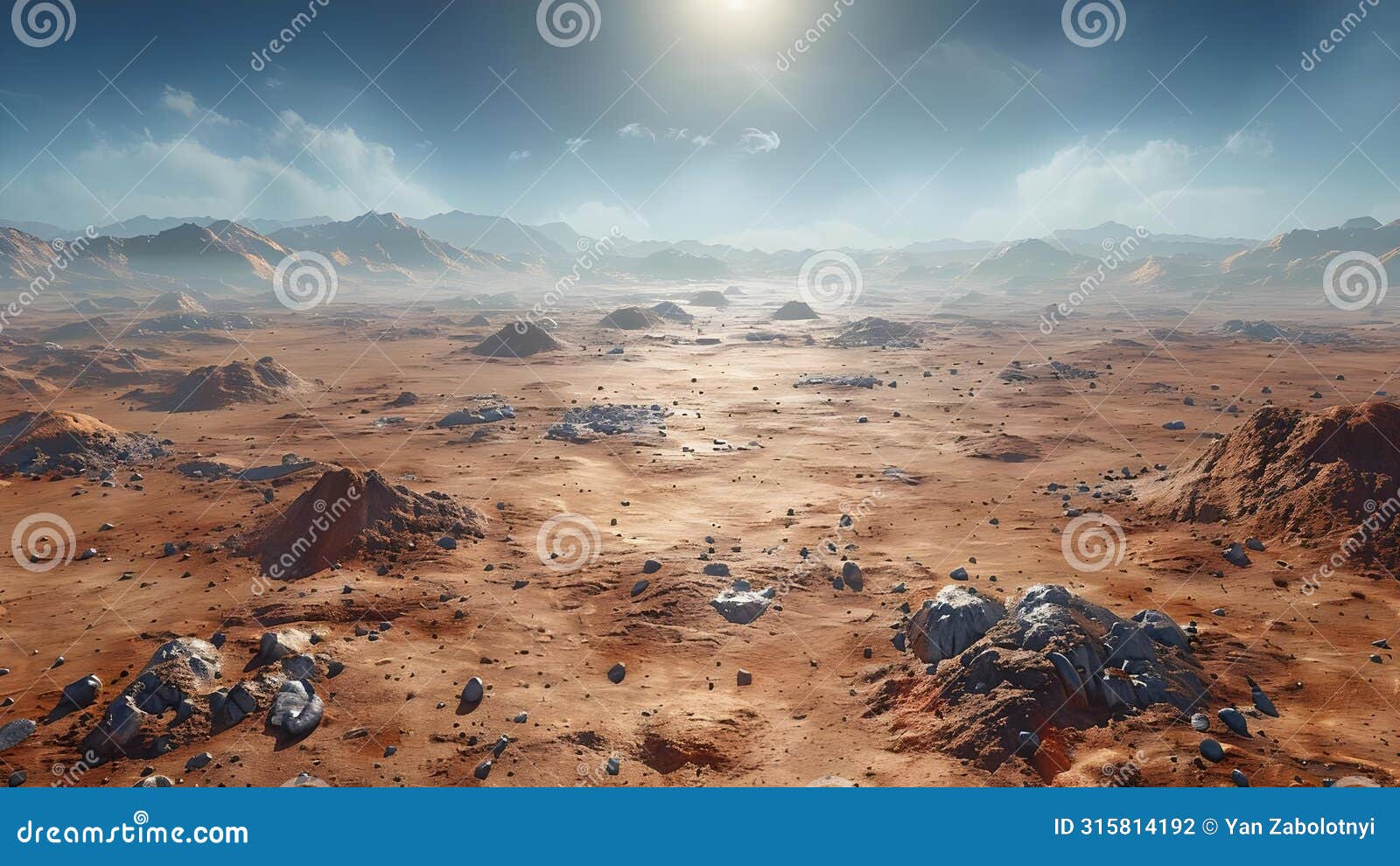 D Rendering of a Post-Apocalyptic World after Catastrophic Extinction ...