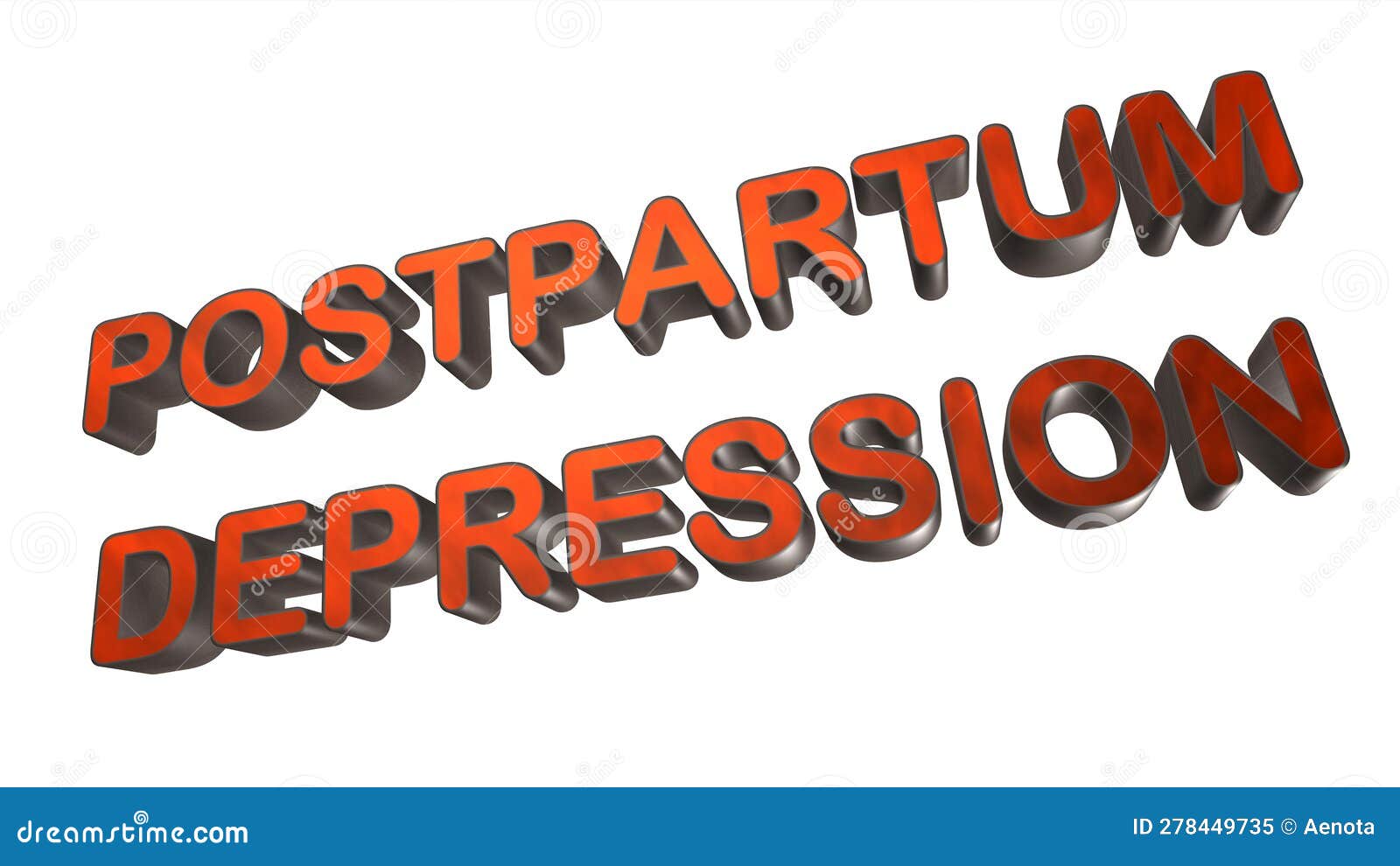 3D Rendering Postpartum Depression Word Postnatal PPD Concept Letter ... 3D Rendering Postpartum Depression Word Postnatal PPD Concept Letter ...