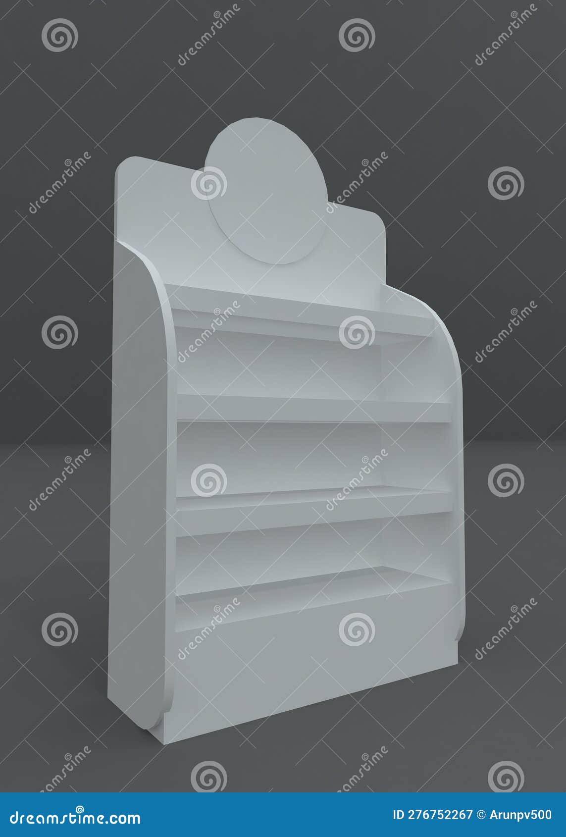 3d Rendering Product Display Stand Design Stock Photo | CartoonDealer ...