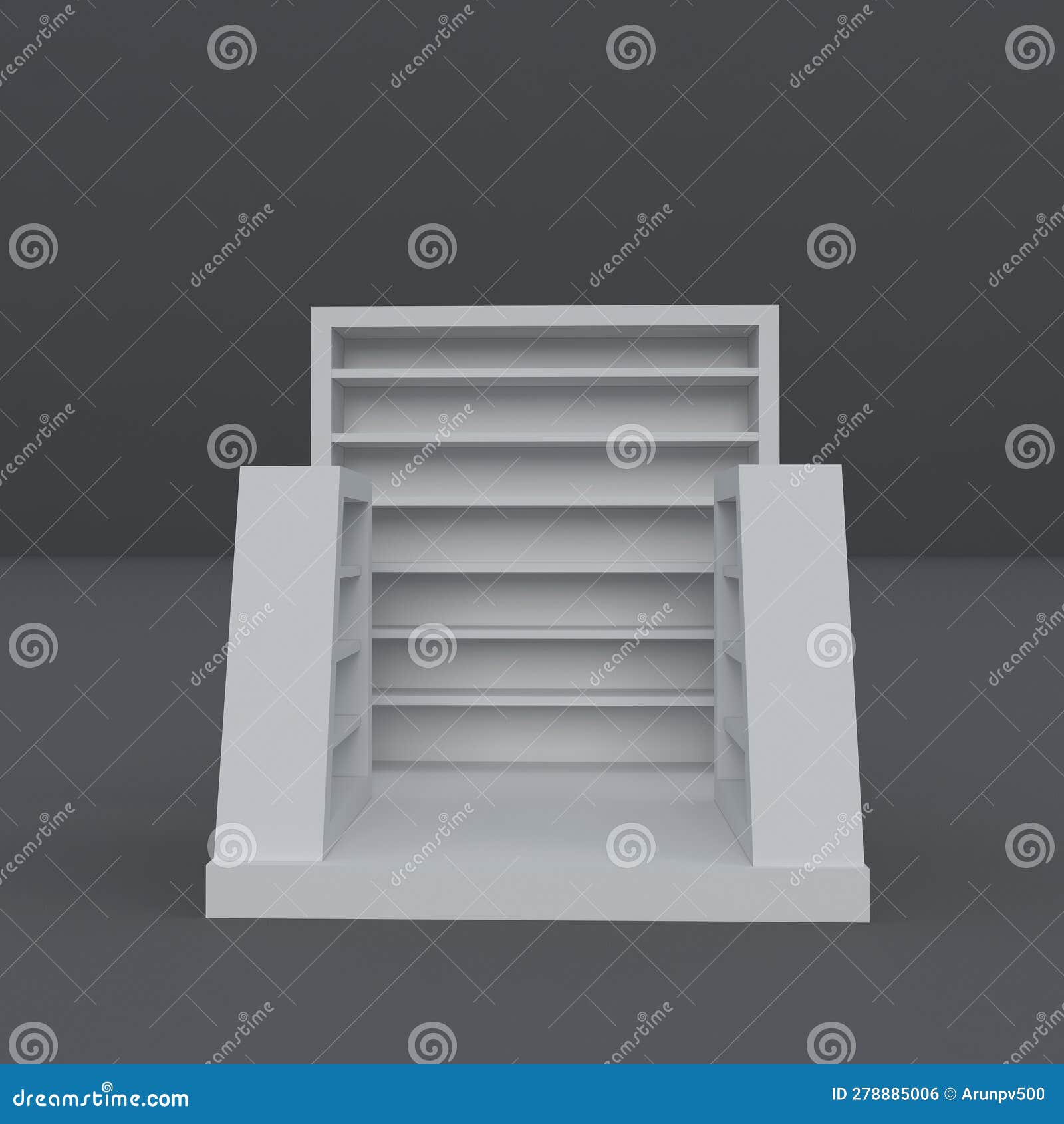 3d Rendering Product Display Stand Design Royalty-Free Stock Image ...