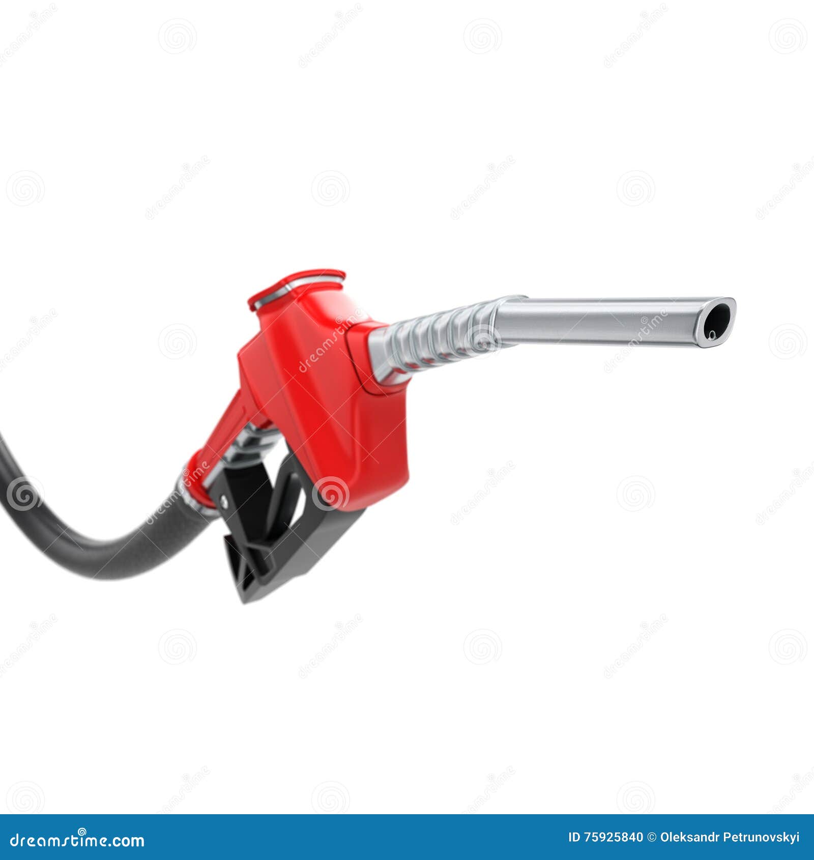 3D Rendering Refueling Nozzle Stock Illustration - Illustration of ...