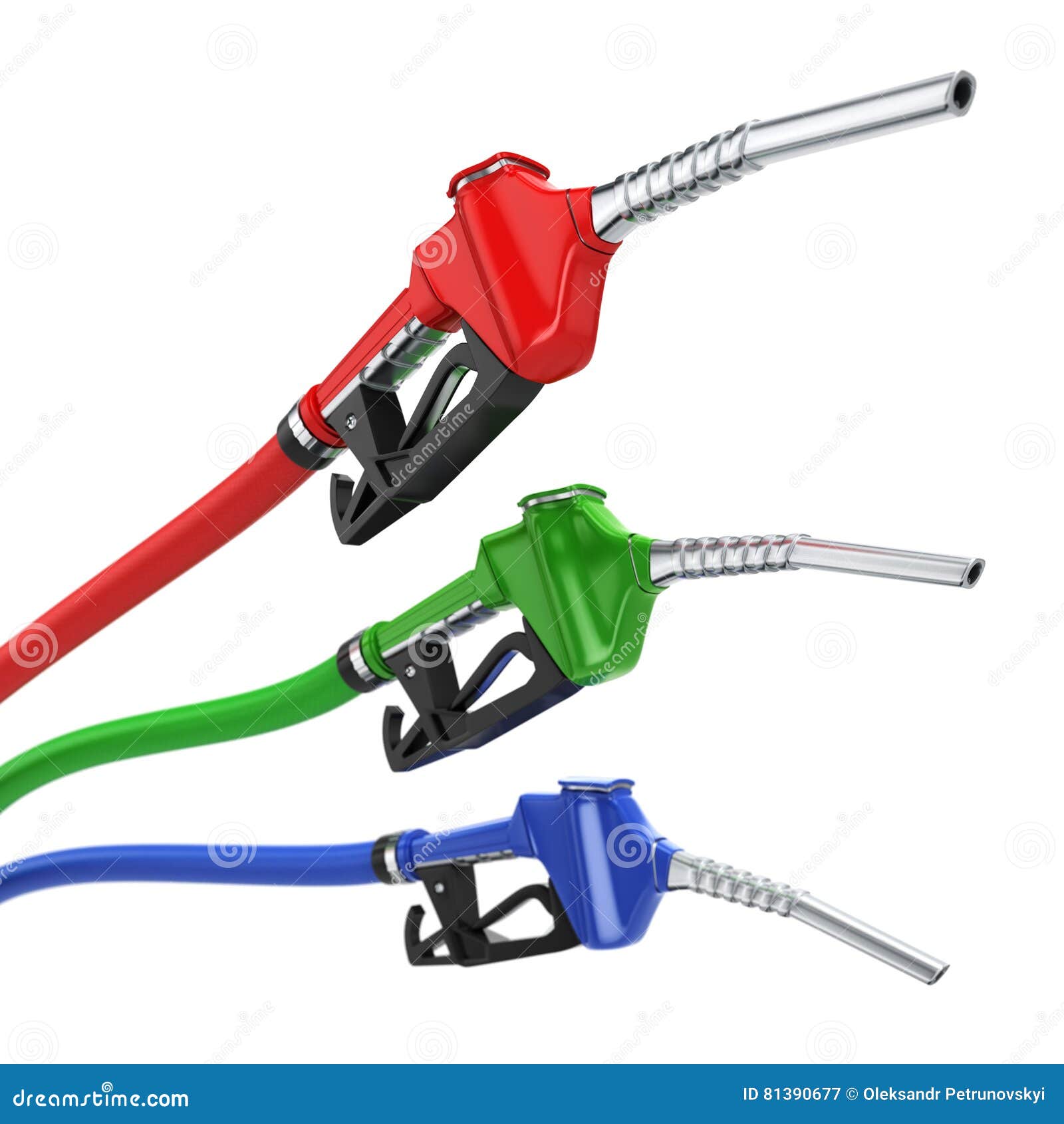 3D Rendering Refueling Nozzle Stock Illustration - Illustration of gren ...