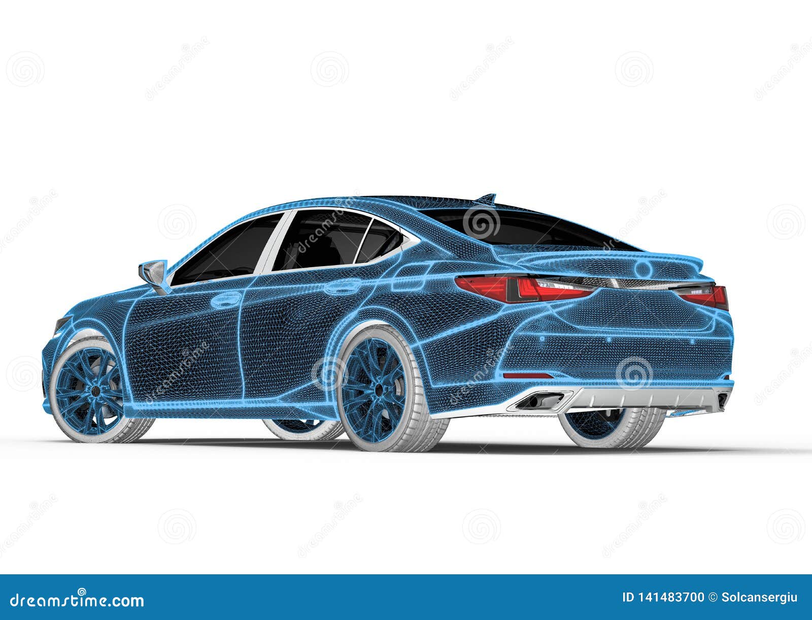 3D Rendering Representing A Computer Aided Design Of A Human Skeleton ...