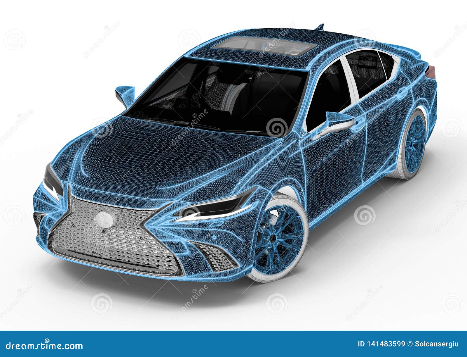 3D Rendering Representing A Computer Aided Design Of A Human Skeleton ...
