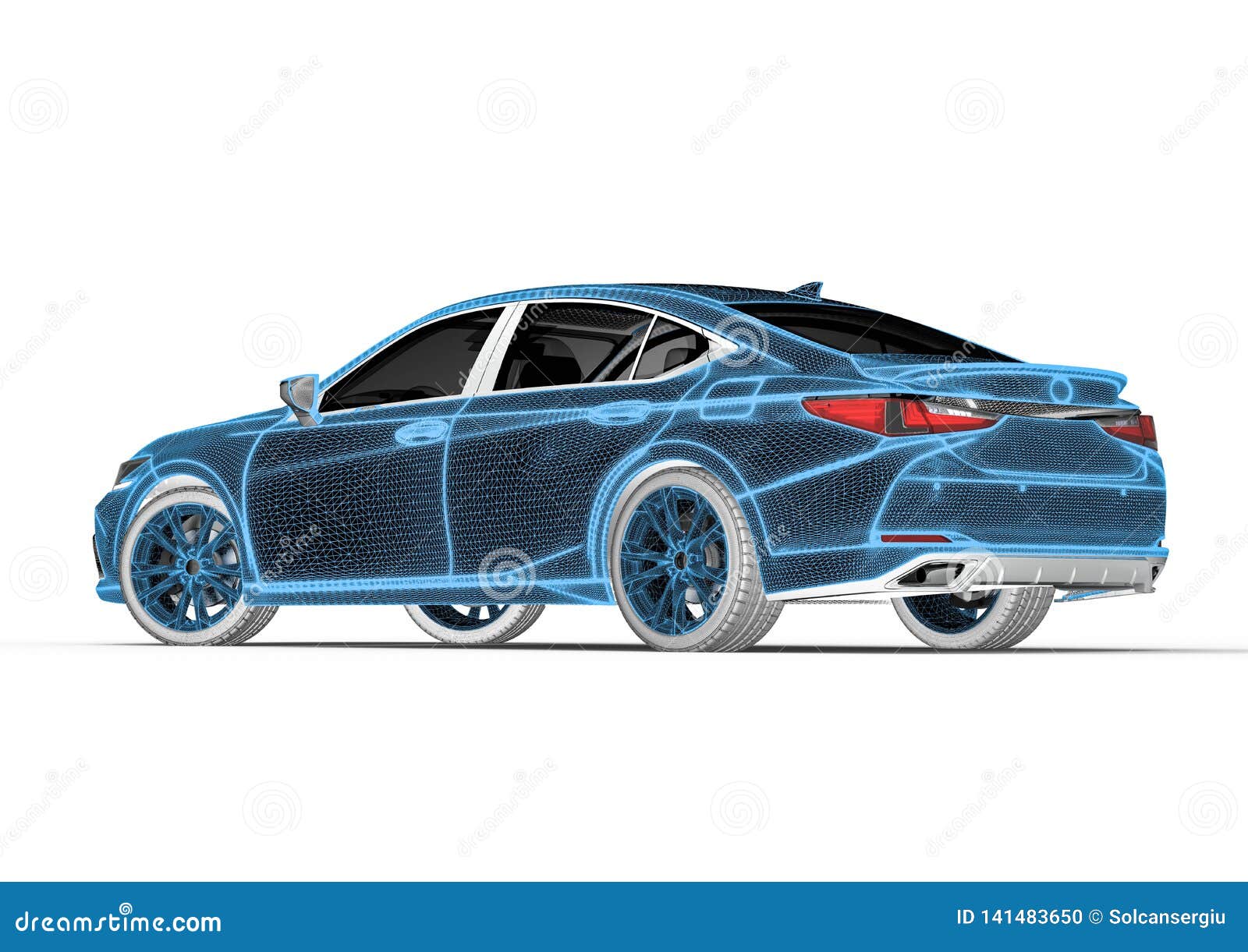 3D Rendering Representing A Computer Aided Design Of A Human Skeleton ...