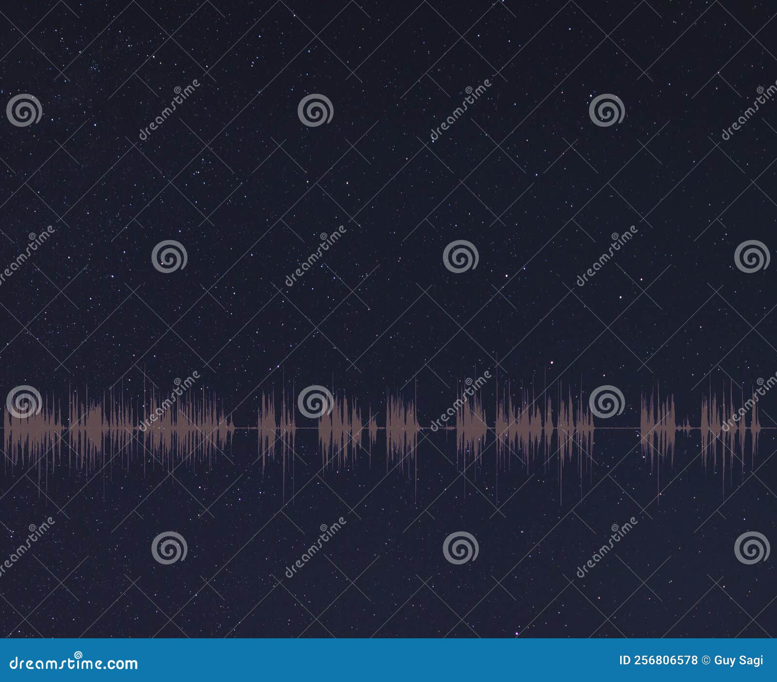 3D Rendering that Represents a Signal from Space Stock Illustration ...