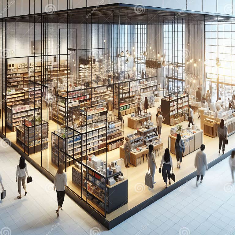 104 55. 3D Rendering for Retail Visualization_ Produci Stock Photo - Image of visuali ...