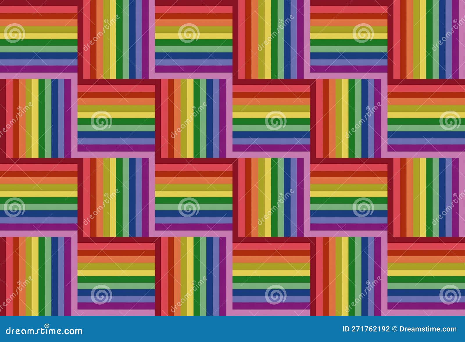 3d Rendering. Retro Lgbt Rainbow Mosaic Color Style Square Tile Pattern ... 3d Rendering. Retro Lgbt Rainbow Mosaic Color Style Square Tile Pattern ...
