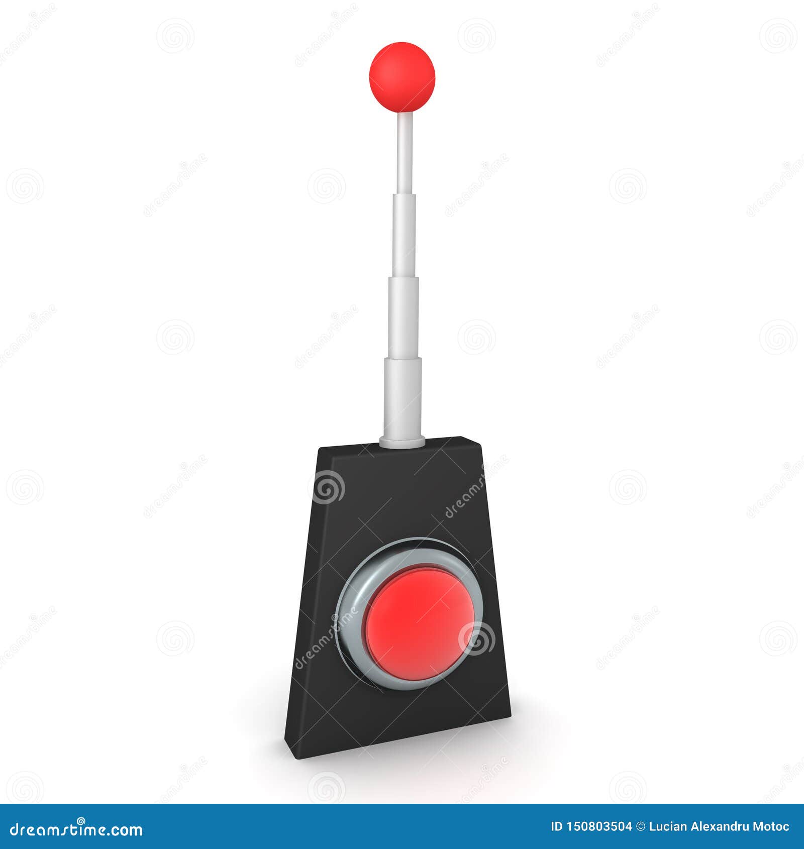 Retro Remote Control At Different Angles Royalty-Free Cartoon ...