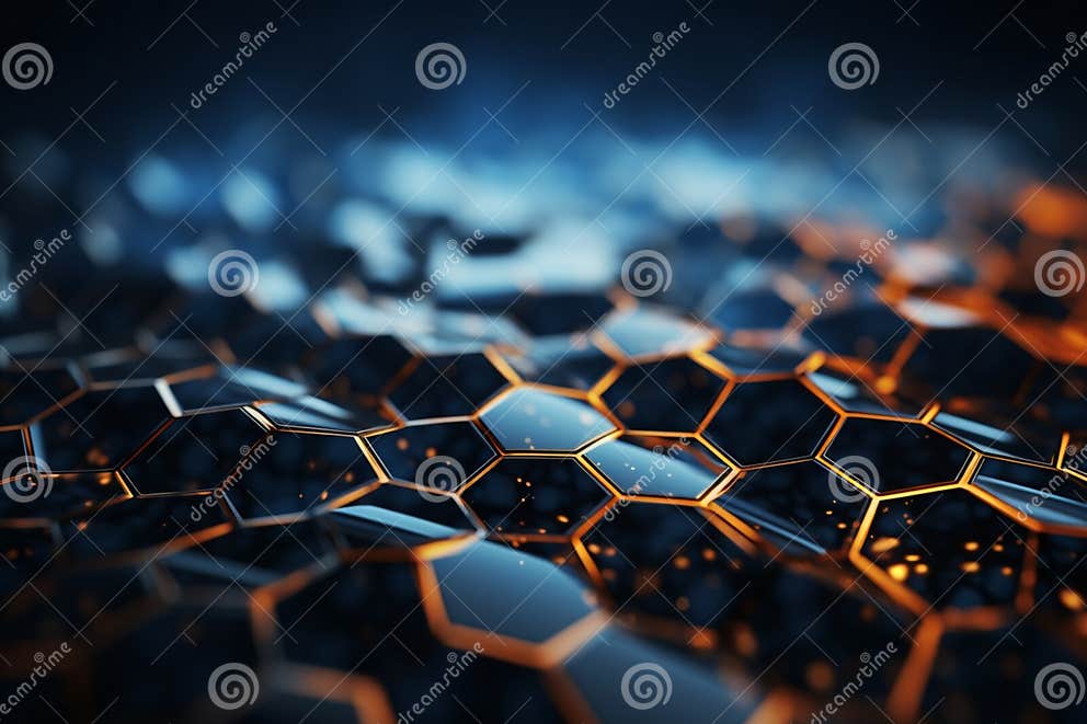 A 3D Rendering Reveals the Dynamic Beauty of a Digital Hexagonal ...