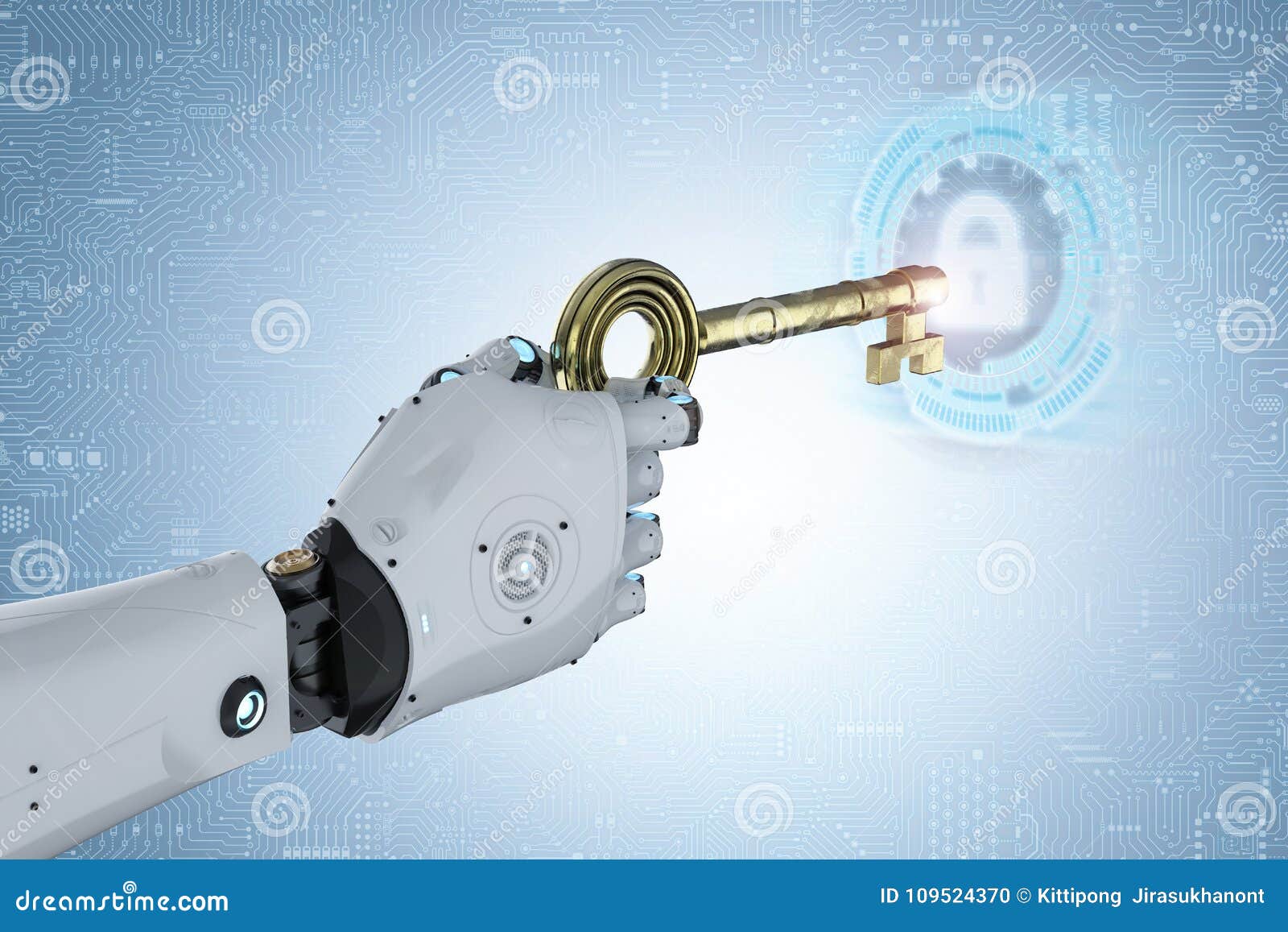 Robot unlock with key stock illustration. Illustration of network ... Robot unlock with key stock illustration. Illustration of network ...