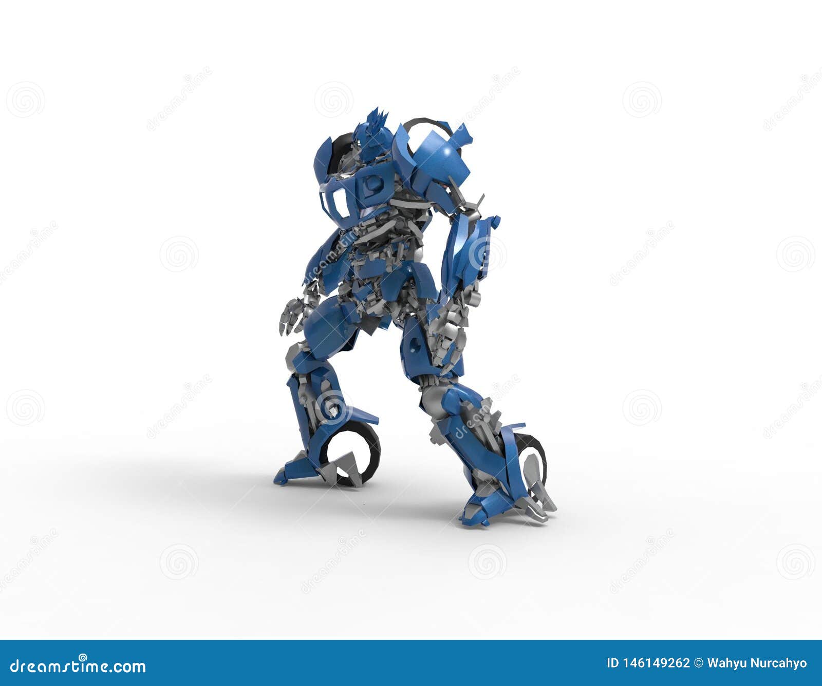 3d rendering of mecha editorial photography. Illustration of cyberpunk ...