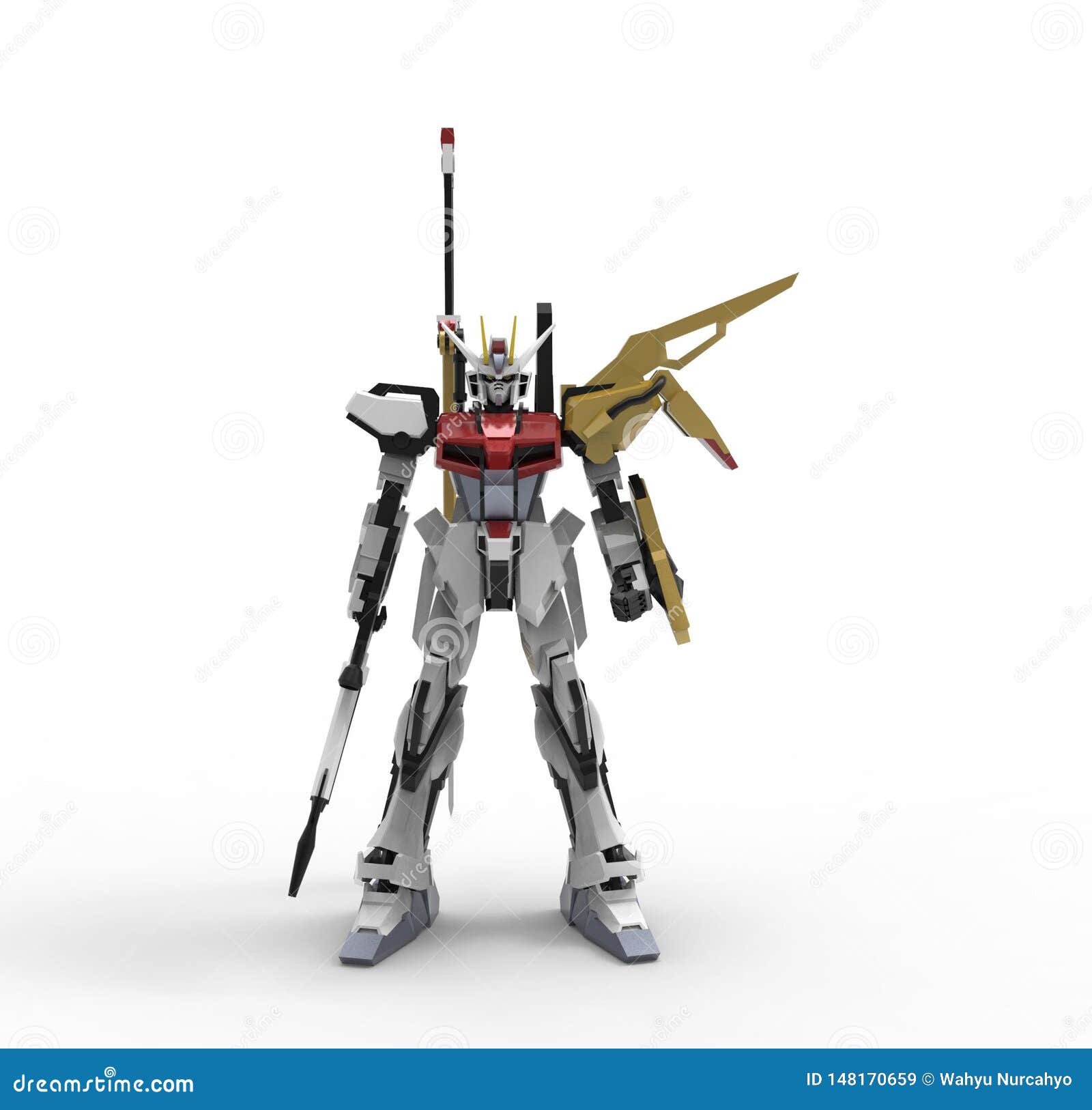 3d Rendering of Robots Created by Using a Blender Tool Editorial Stock ...