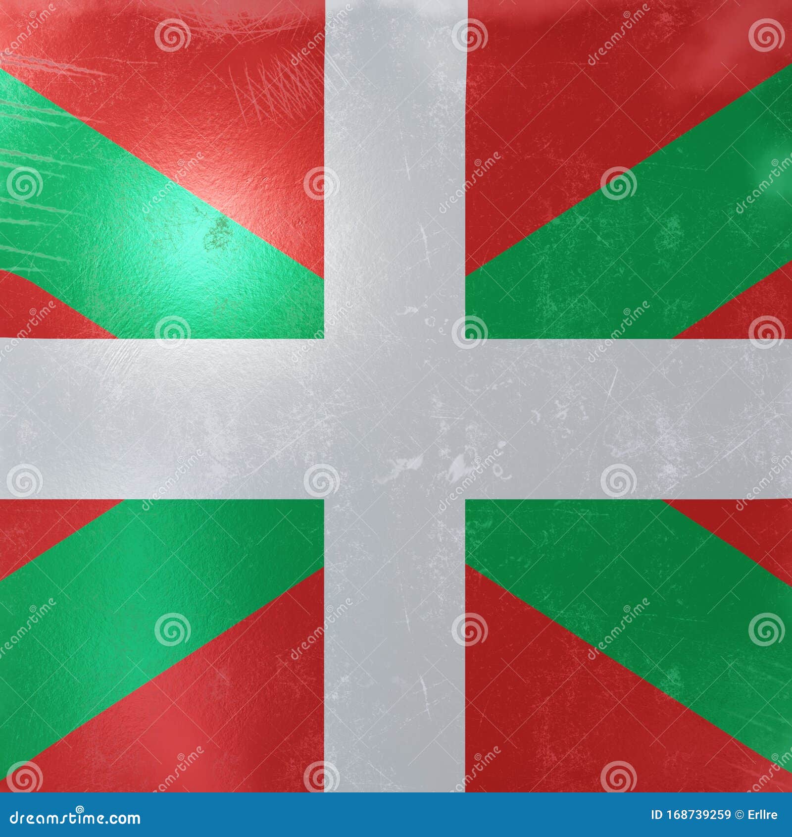 Basque Country flag icon stock illustration. Illustration of patriot ...