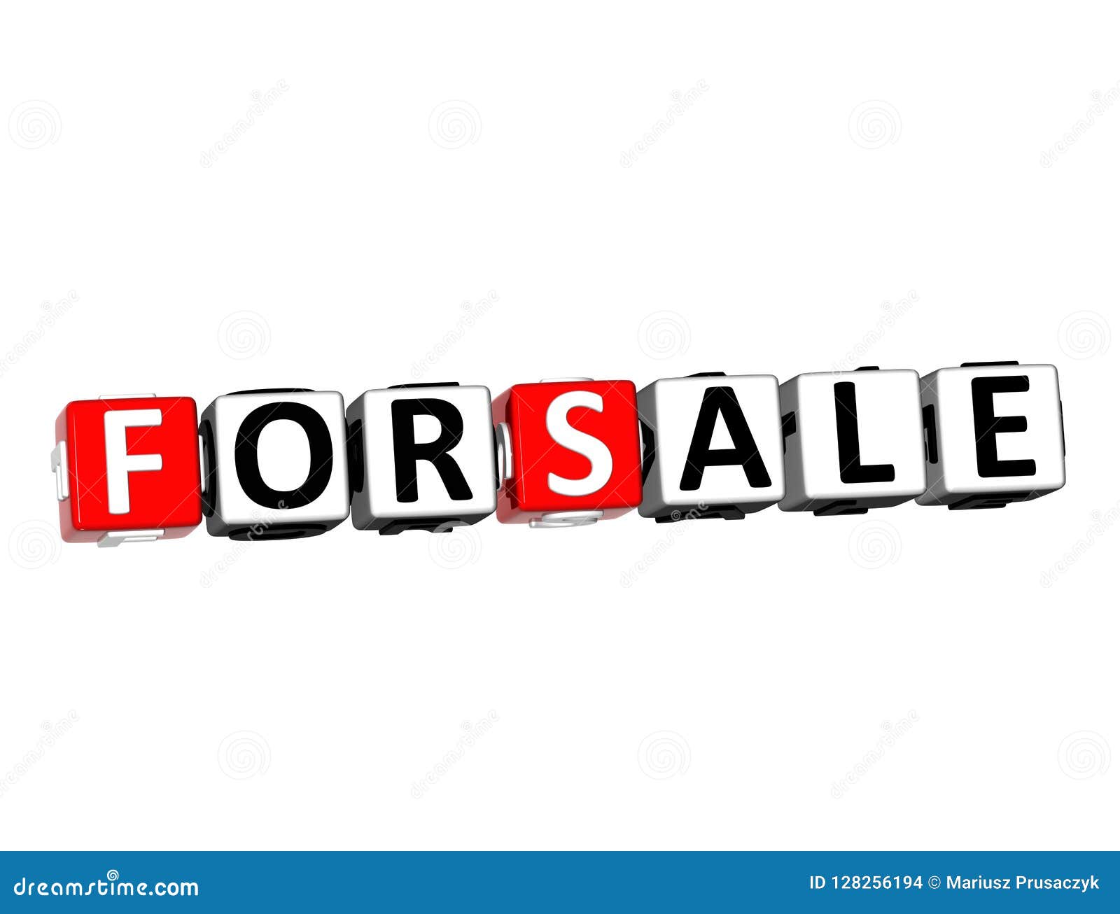 3D Rendering for Sale Word Over White Background. Stock Illustration ...