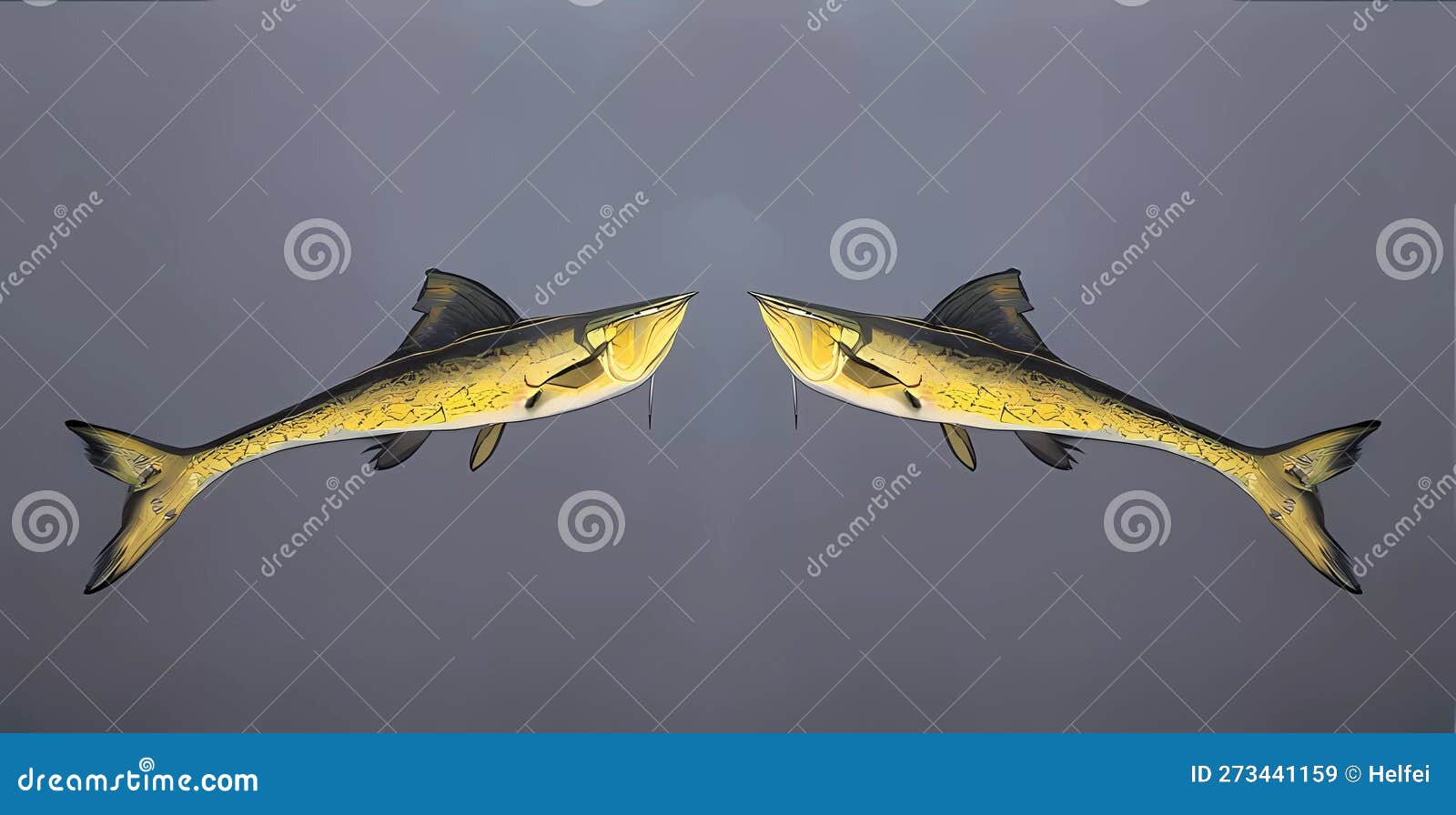 3d Rendering of a Sardine Fish on a Gray Background, Generative AI KI ...