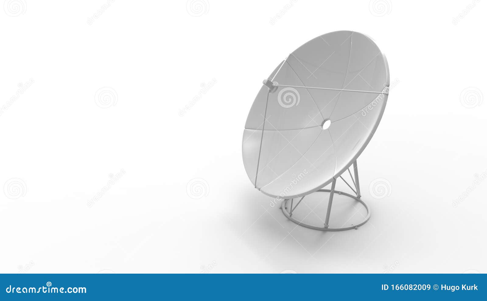 3d Rendering Of A Satelite Isolated In A Studio Background Royalty-Free ...