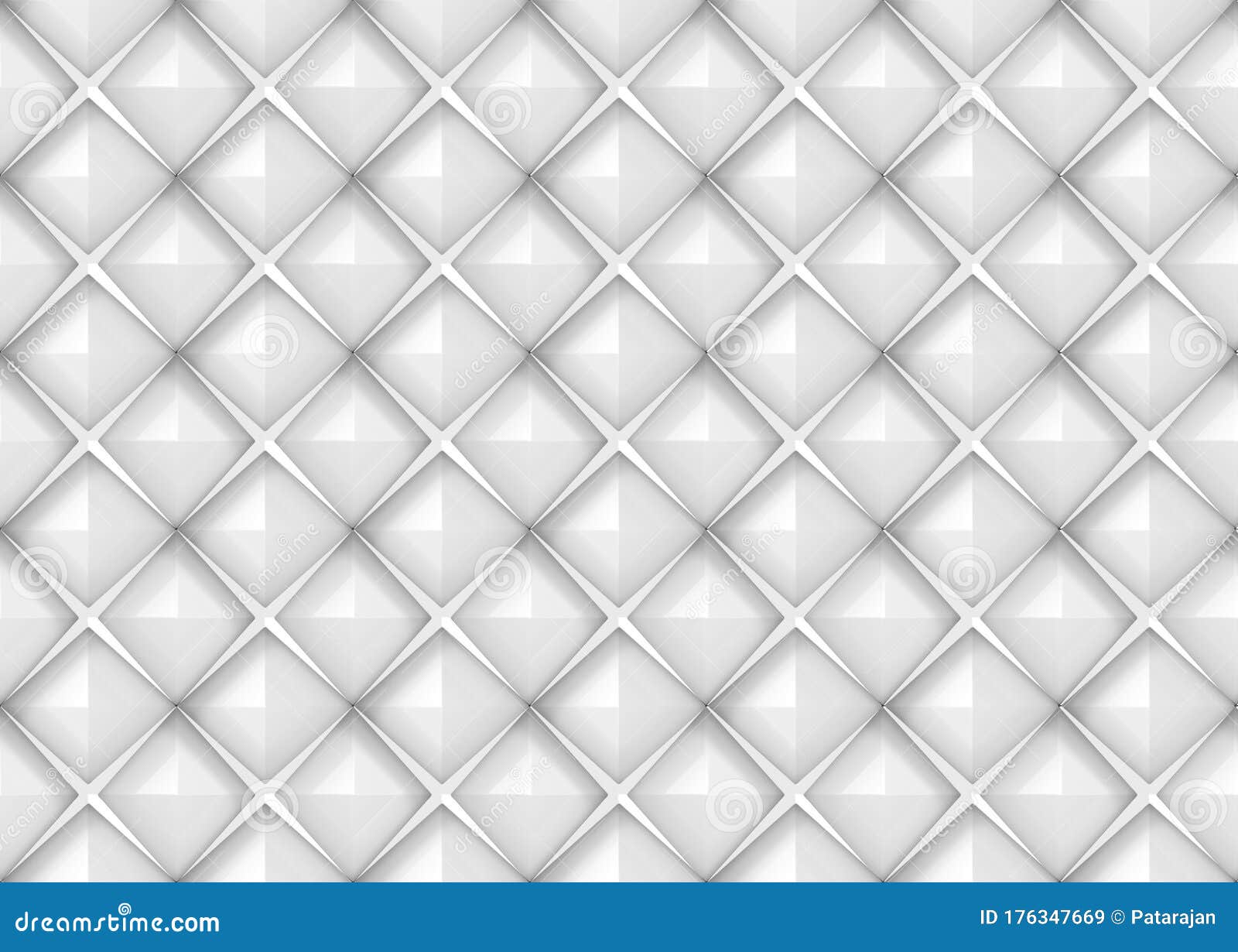 3d Rendering. Seamless Modern Diagonal Square Grid Pattern Ceramic ...