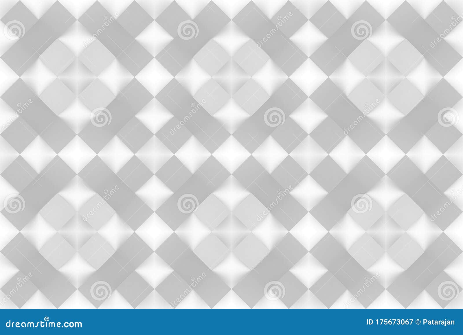 3d Rendering. Seamless Modern Light Gray Square Grid Pattern Wall ...