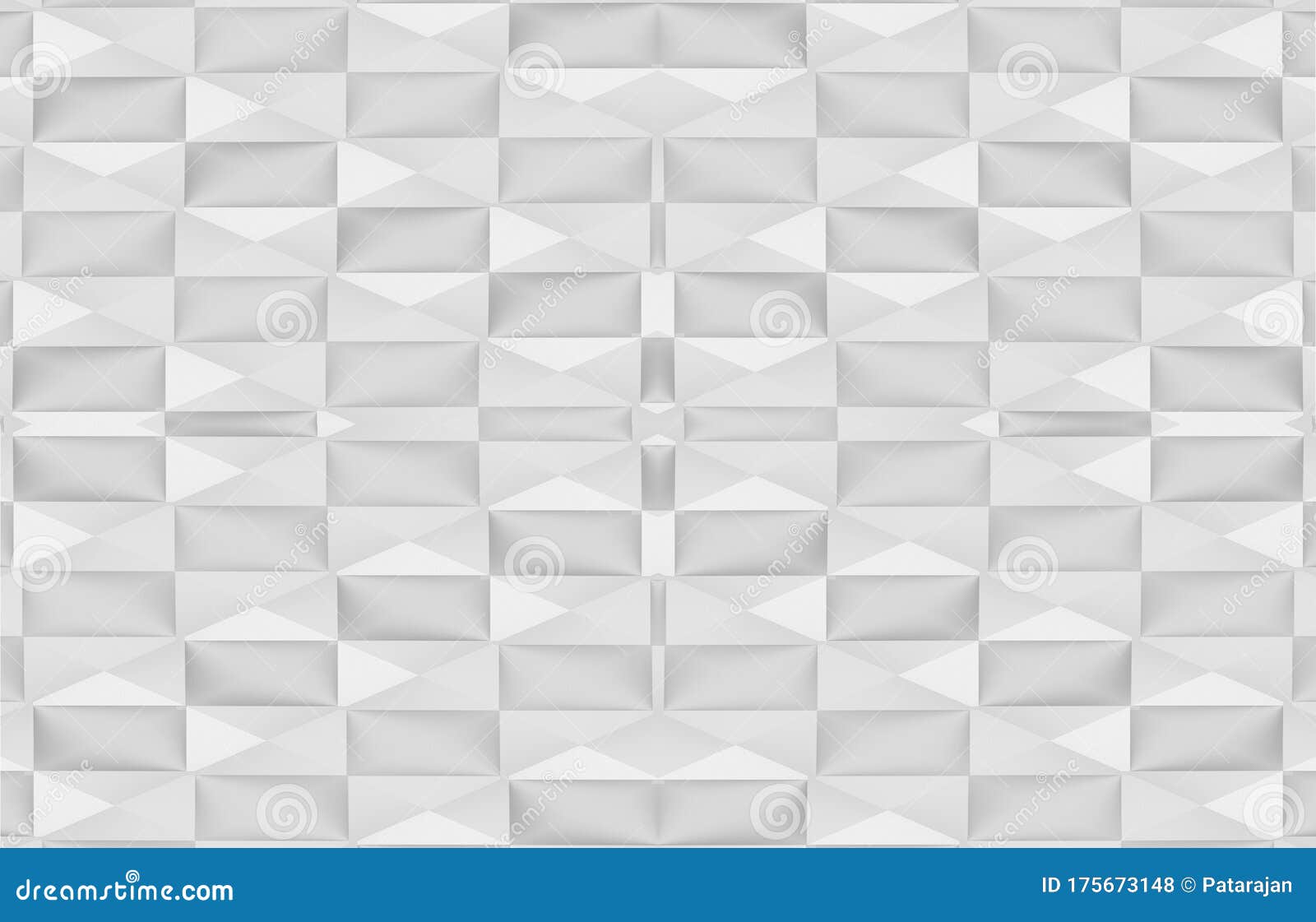3d Rendering. Seamless Modern Light Gray Square Grid Pattern Wall ...