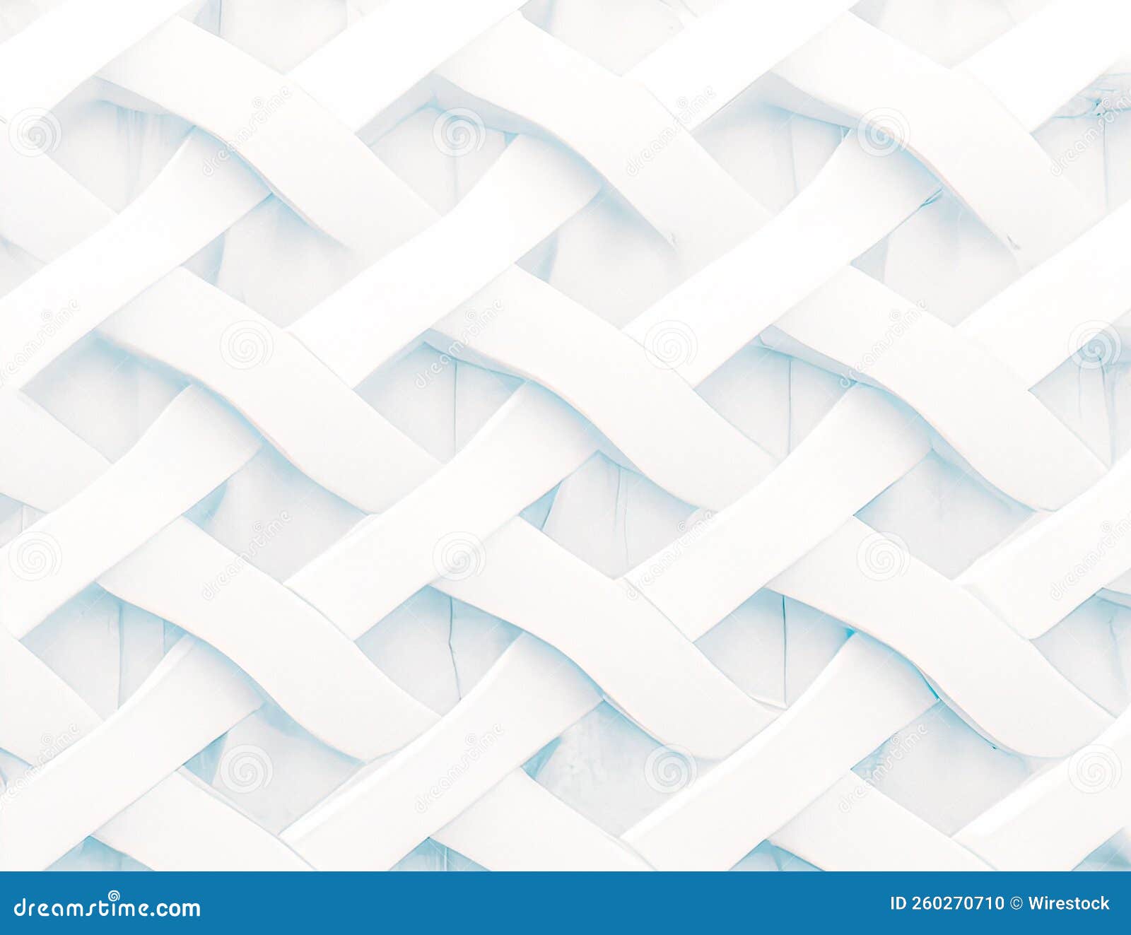 3d Rendering of Seamless White Weave Pattern Stock Illustration ...