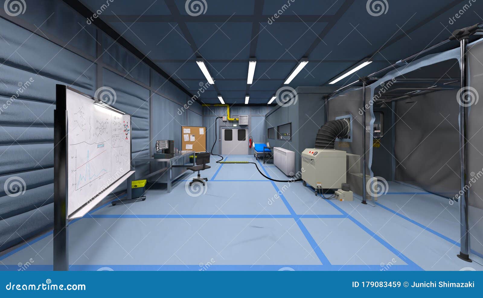 3D Rendering of Secret Headquarters Stock Illustration - Illustration ...