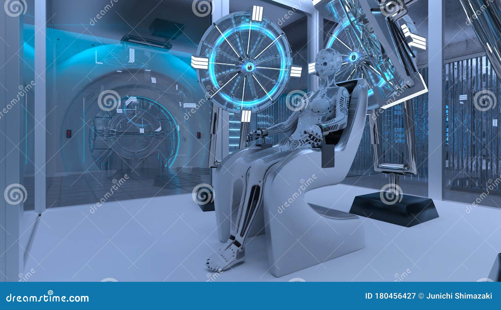 3D Rendering of Secret Headquarters Stock Illustration - Illustration ...