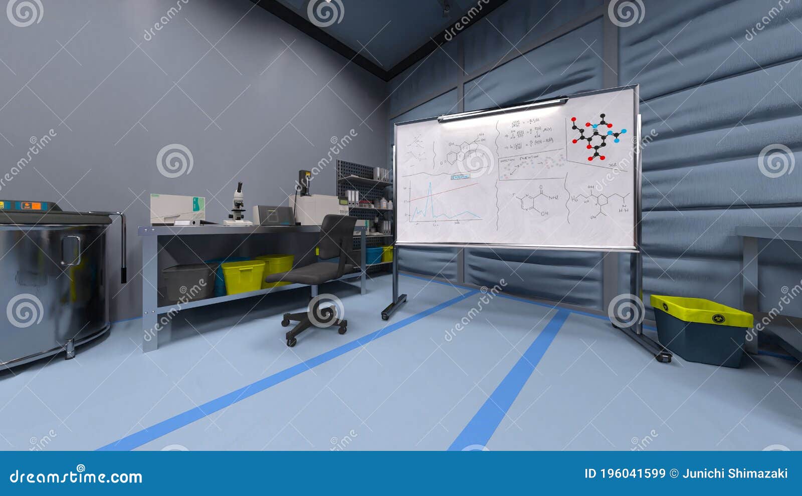 3D Rendering of Secret Headquarters Stock Illustration - Illustration ...