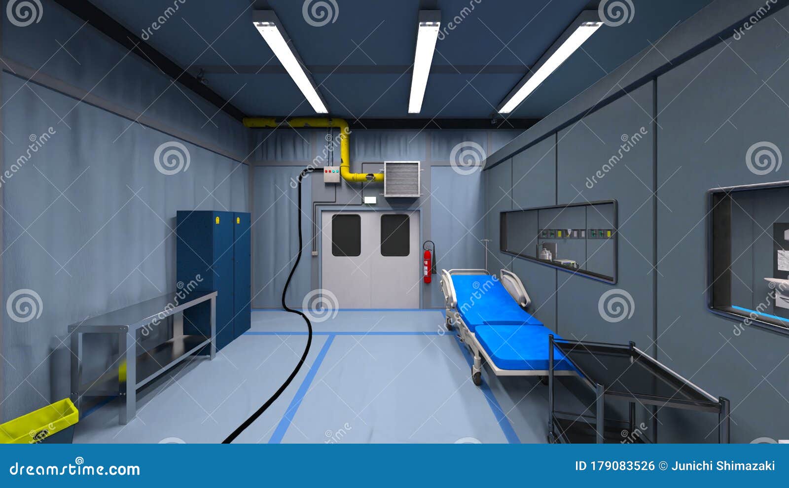 3D Rendering of Secret Headquarters Stock Illustration - Illustration ...