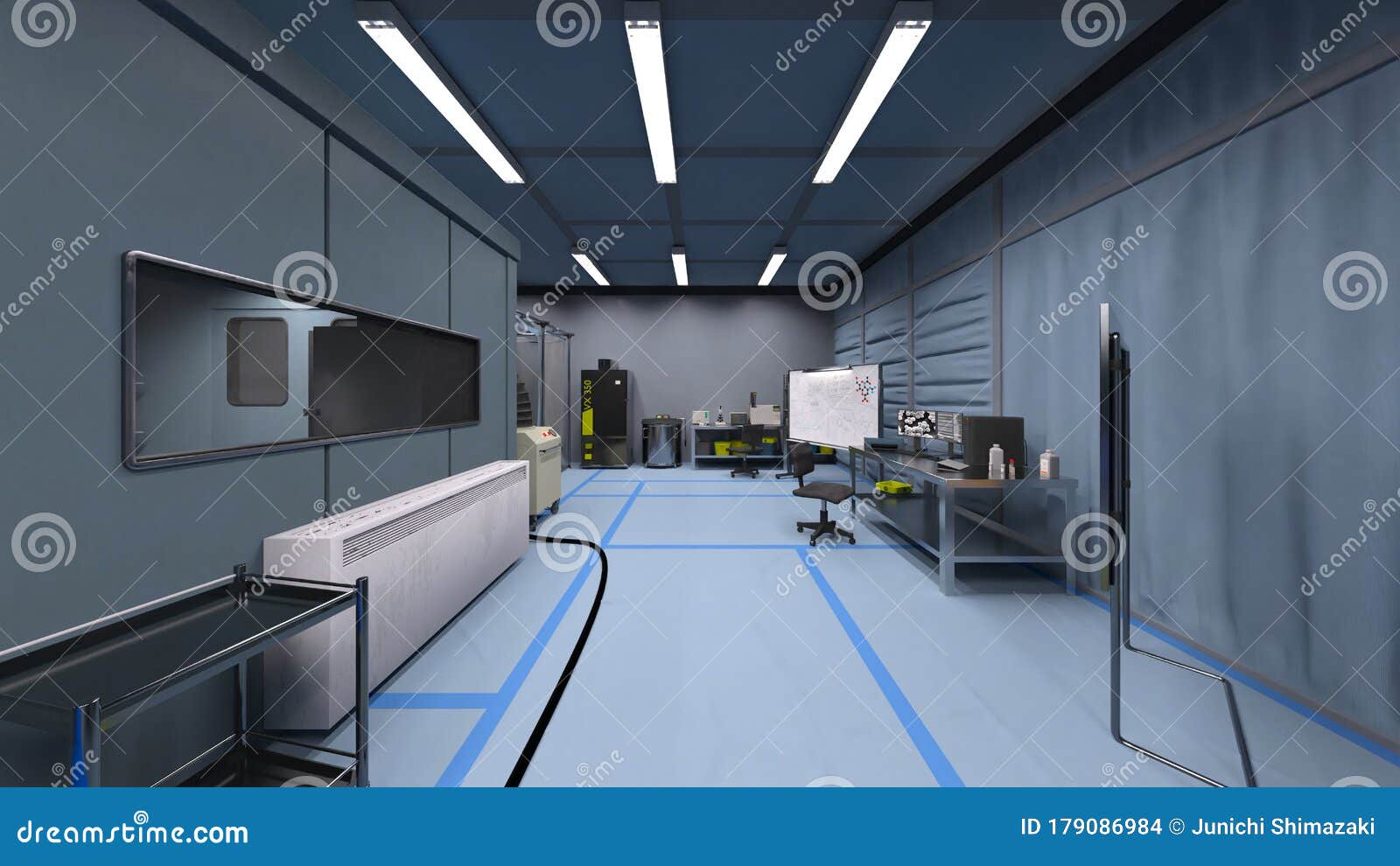 3D Rendering of Secret Headquarters Stock Illustration - Illustration ...