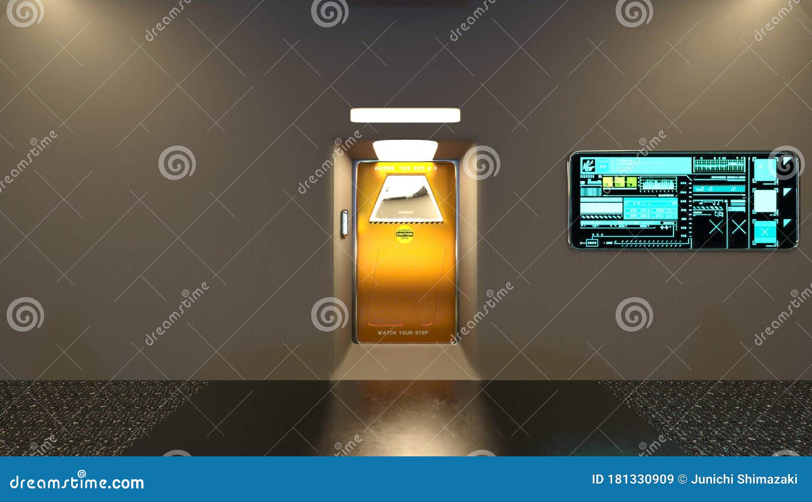 3D Rendering of Secret Headquarters Stock Illustration - Illustration ...