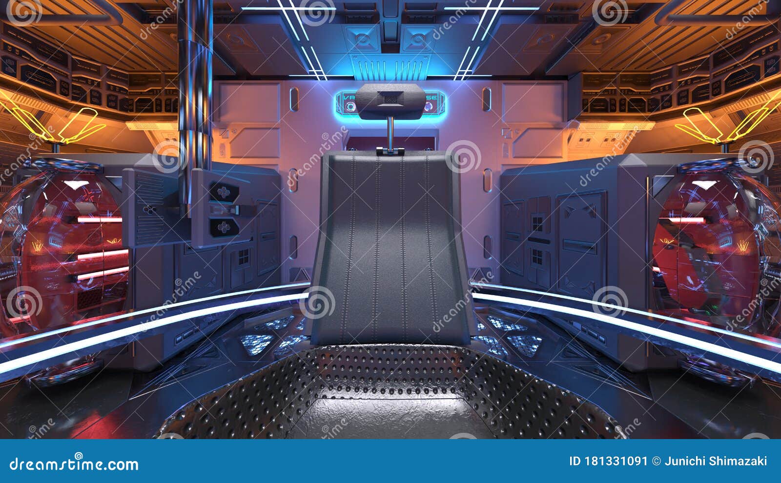 3D Rendering of Secret Headquarters Stock Illustration - Illustration ...