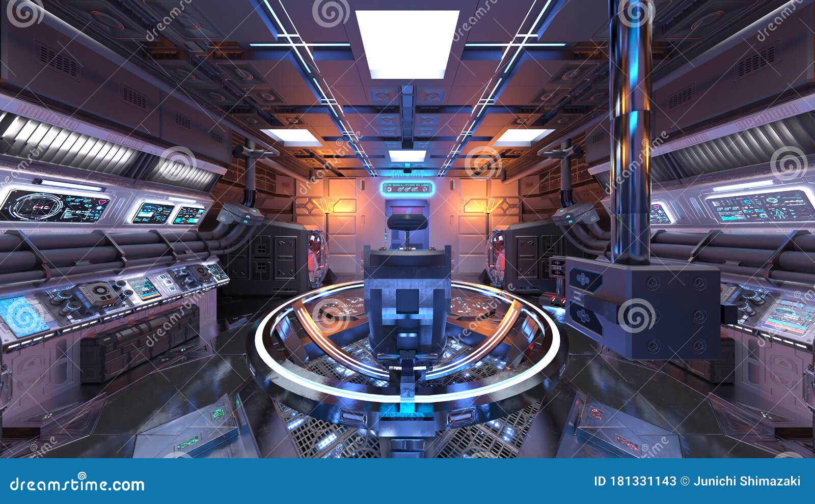 3D Rendering of Secret Headquarters Stock Illustration - Illustration ...