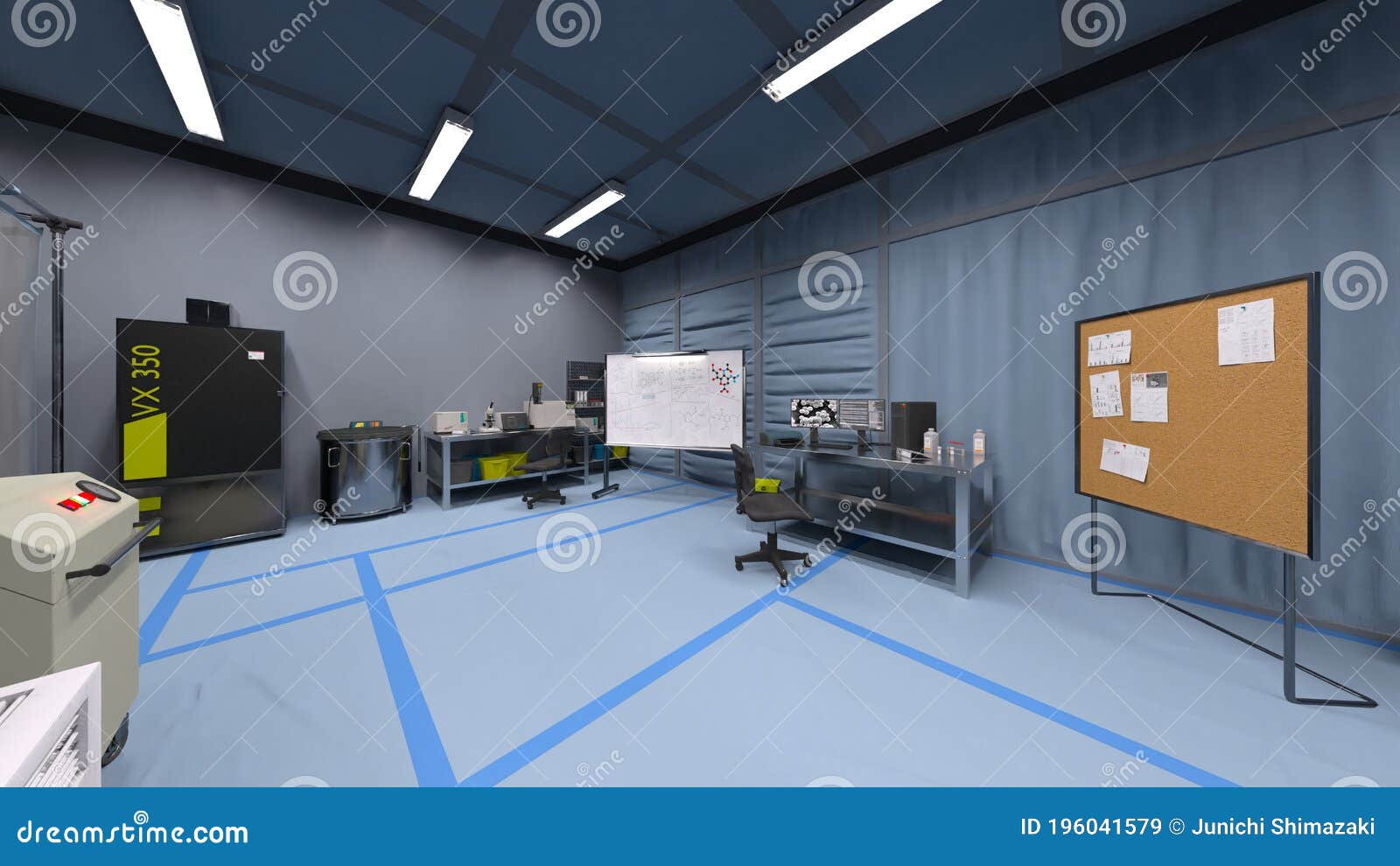 3D Rendering of Secret Headquarters Stock Illustration - Illustration ...