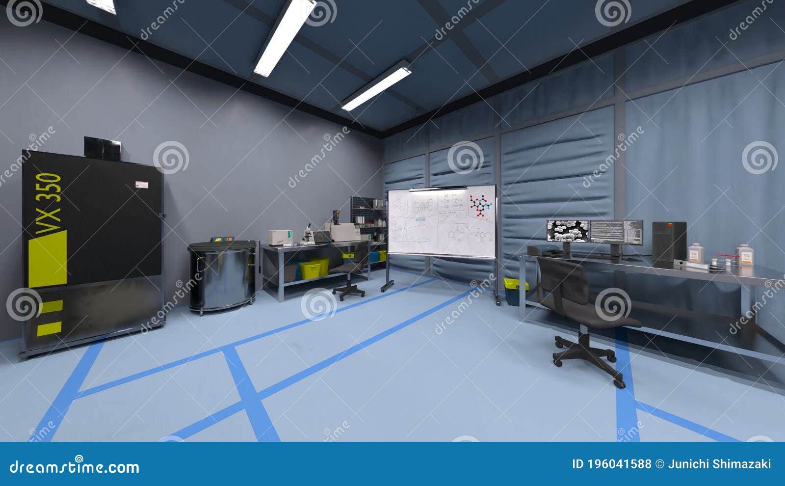 3D Rendering of Secret Headquarters Stock Illustration - Illustration ...