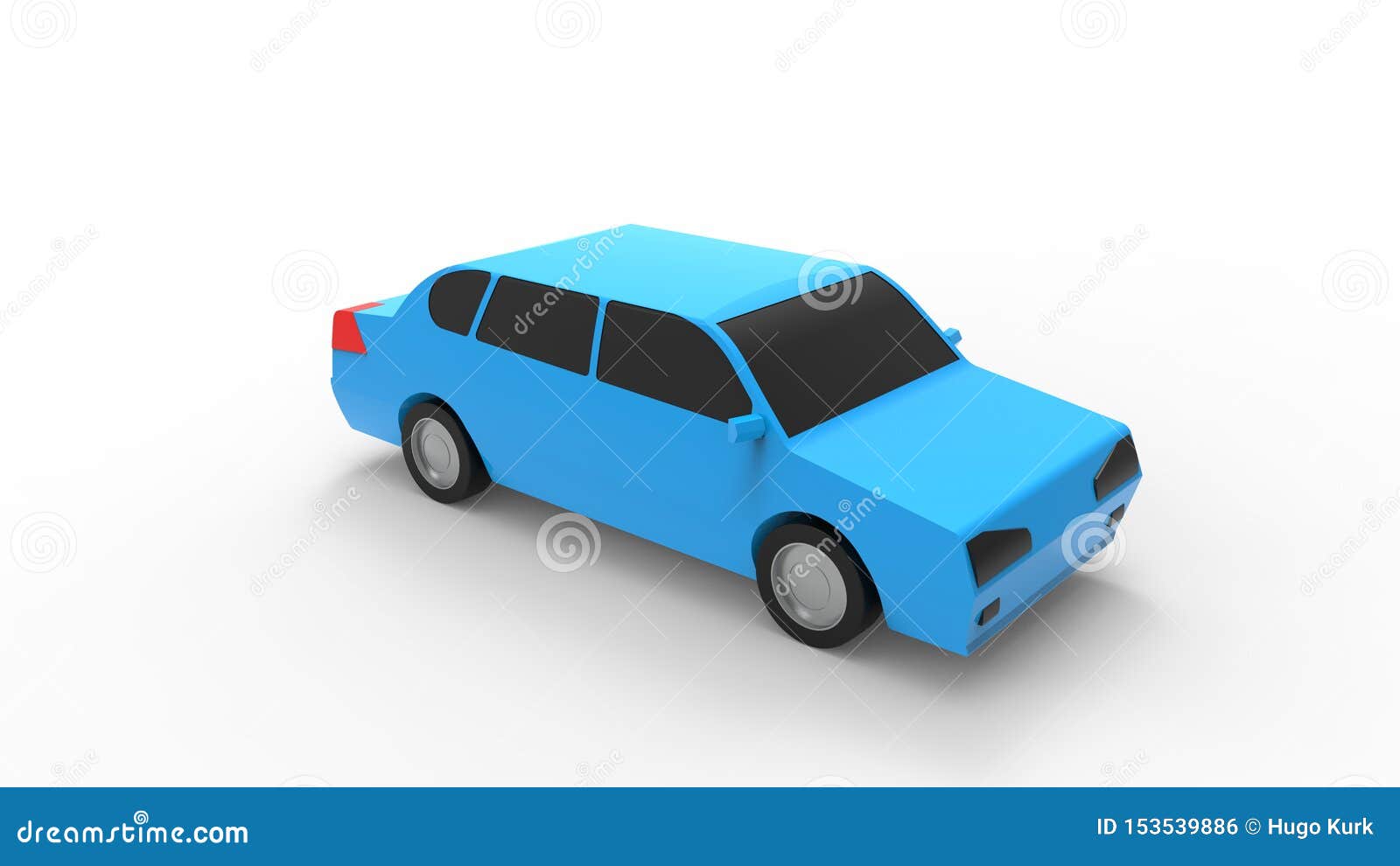 Simple Car - Sedan Silhouette Cartoon Vector | CartoonDealer.com #102034001