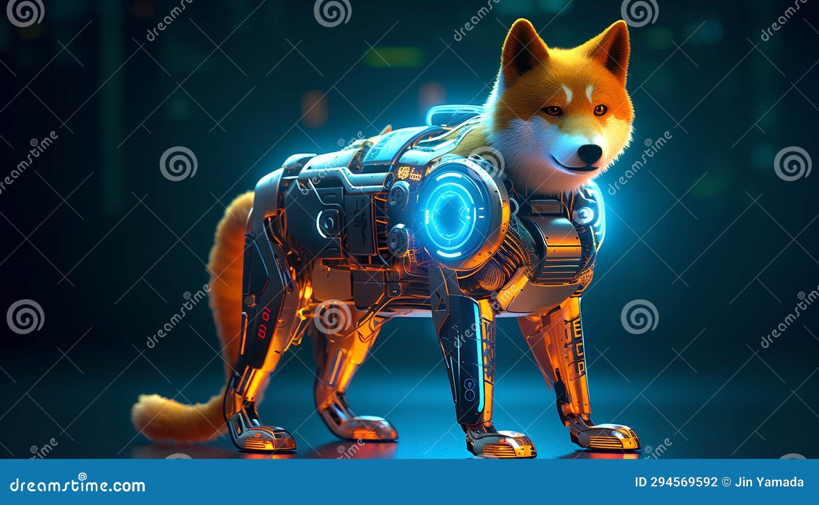 Inu Robot Stock Illustrations – 5 Inu Robot Stock Illustrations, Vectors & Clipart - Dreamstime