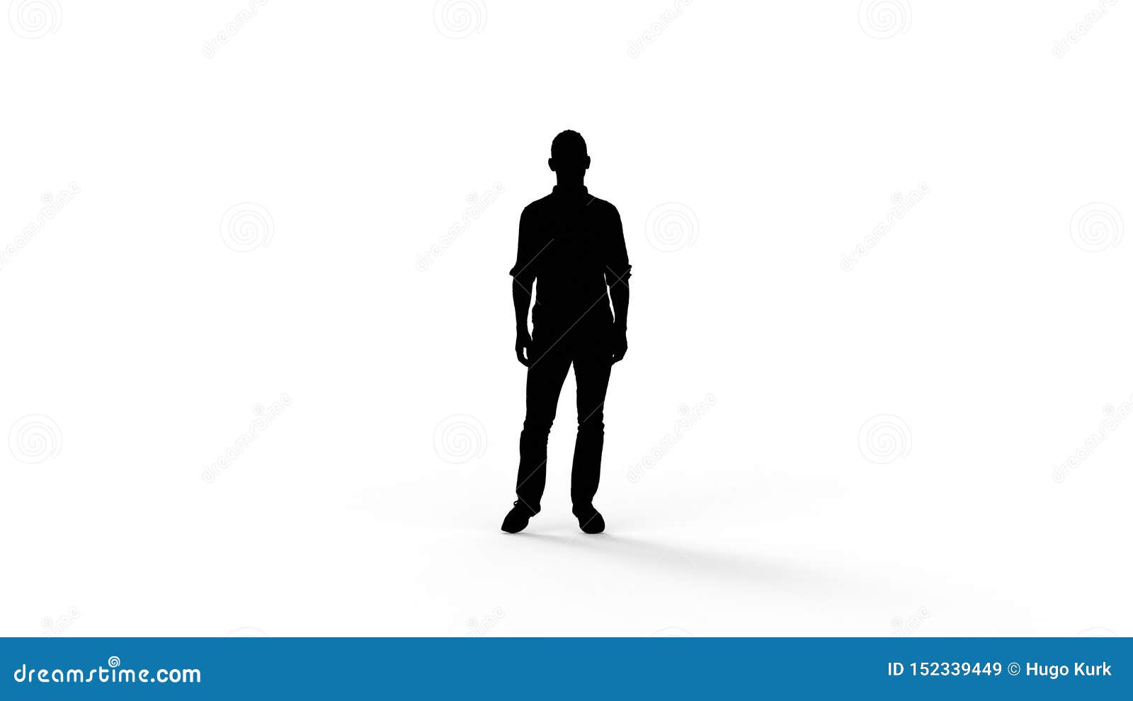 3D Rendering Of Person Standing In Hazmat Suit Stock Photo ...